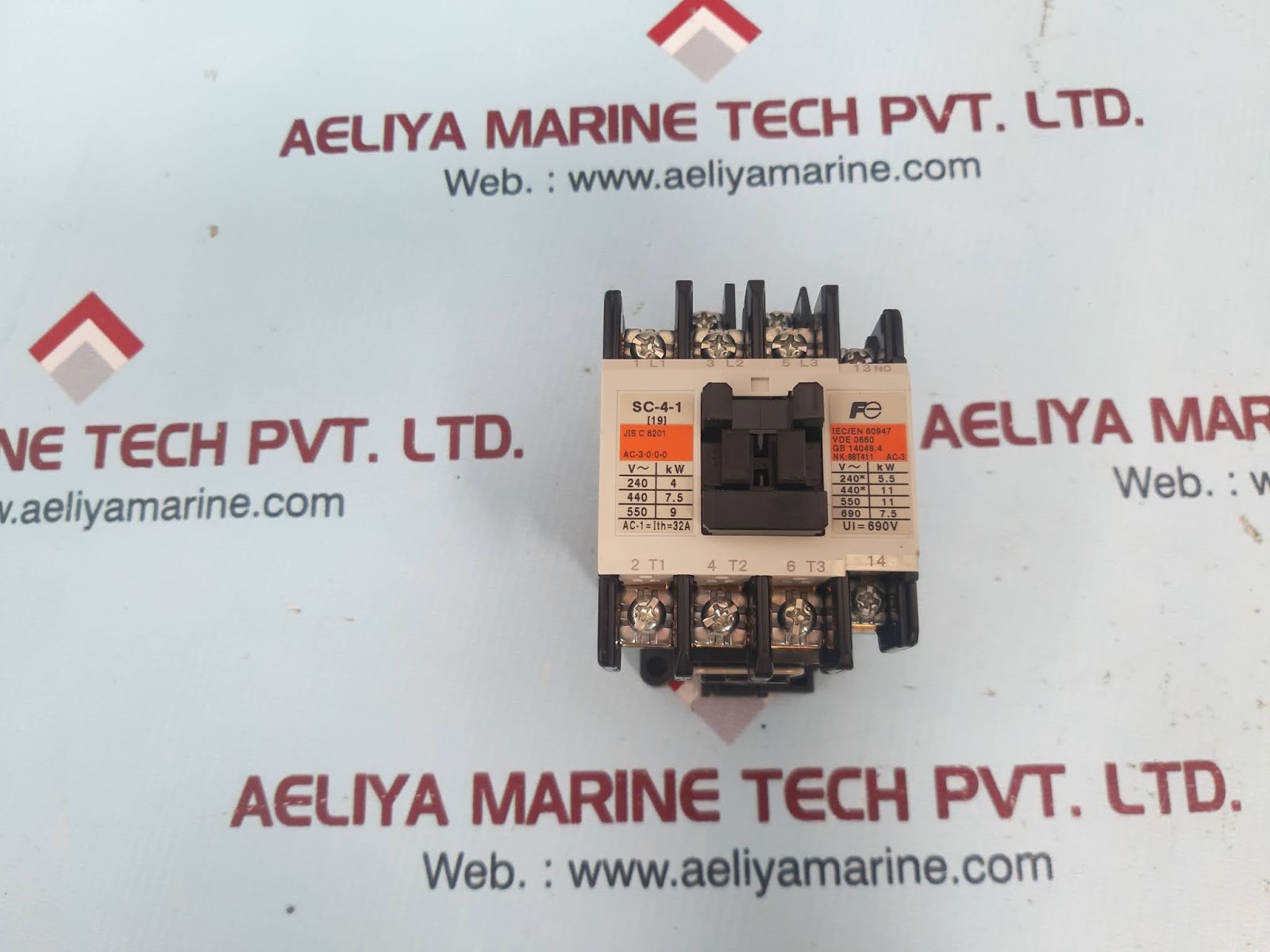 FUJI ELECTRIC SC-4-1 AC CONTACTOR SC19AA - Aeliya Marine