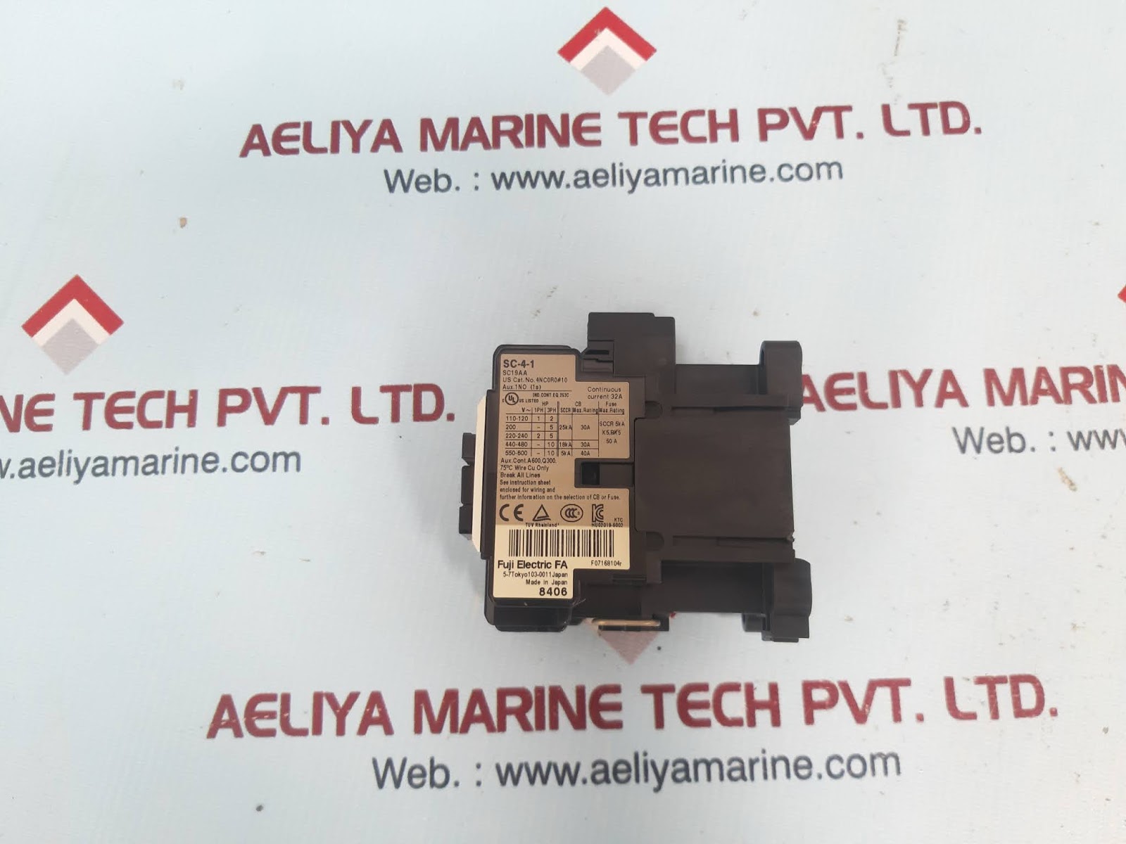 FUJI ELECTRIC SC-4-1 AC CONTACTOR SC19AA - Aeliya Marine