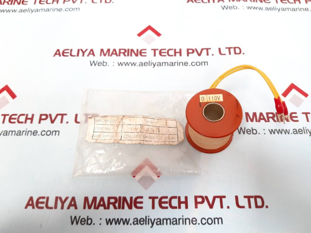 H-64 COIL FOR MAGNETOC VALVE H-64 0/110V - Aeliya Marine