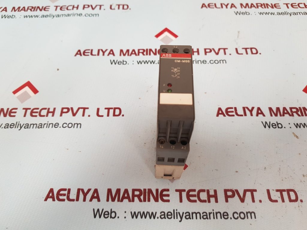 ABB CM-MSS THERMISTOR MOTOR PROTECTION RELAY - Aeliya Marine