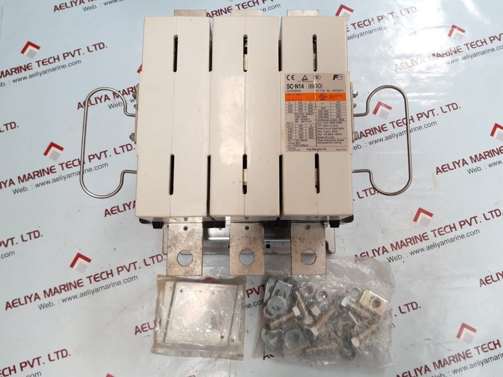 FUJI ELECTRIC SC-N14 [600] MAGNETIC CONTACTOR 3NC6F0 - Aeliya Marine