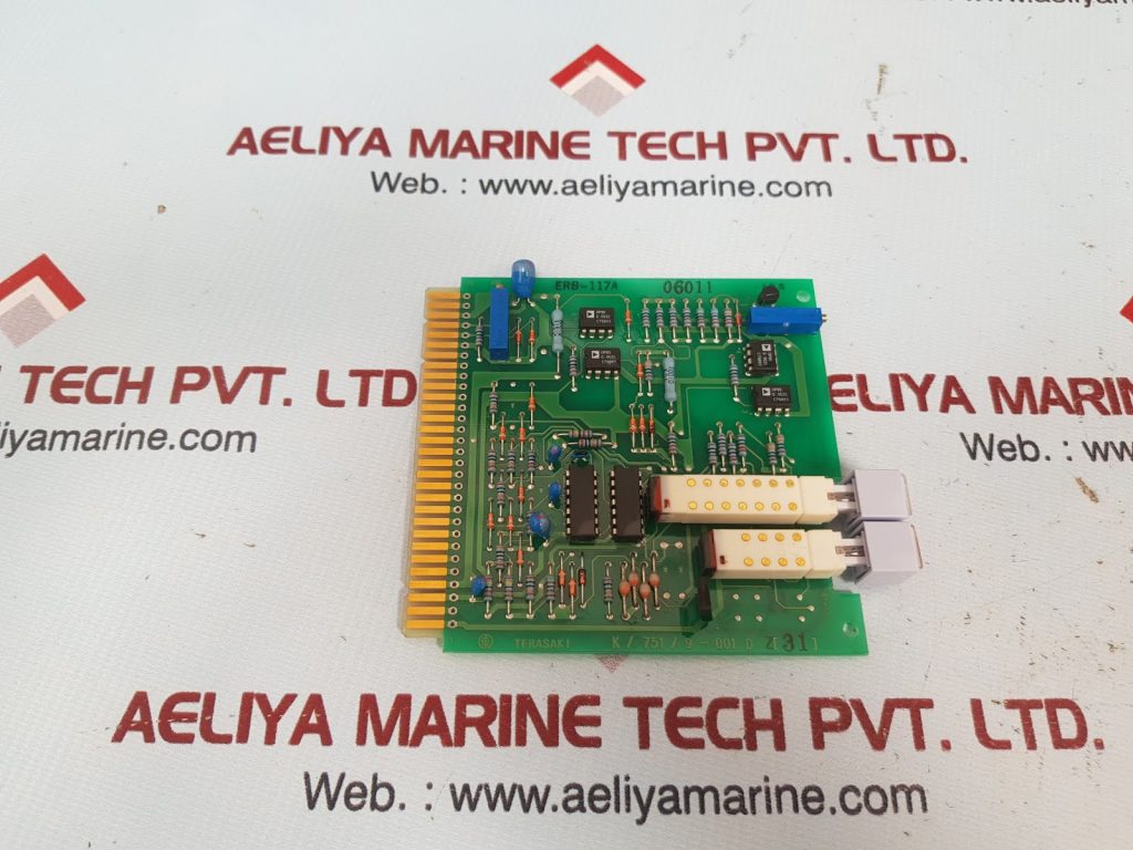 TERASAKI ERB-117A PCB CARD K/751/9-001 D Z[31] - Aeliya Marine