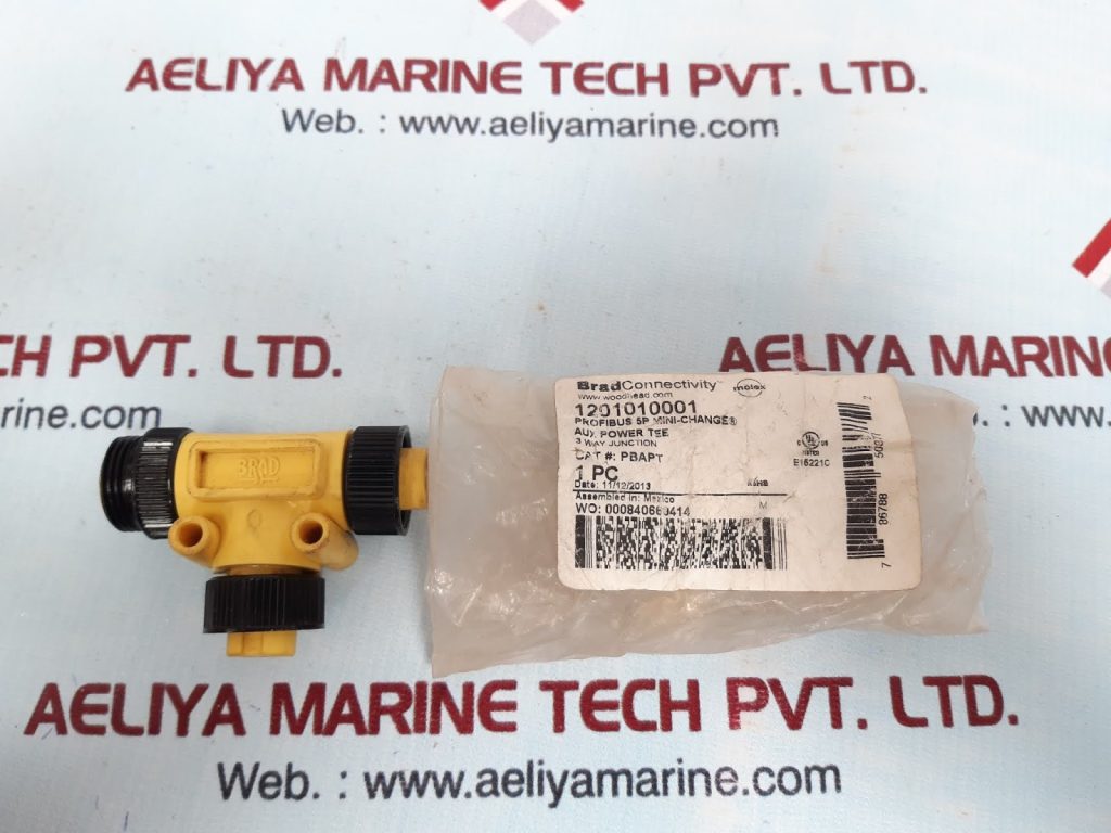 MOLEX /BRAD CONNECTIVITY PROFIBUS MINI-CHANGE AUXILIARY POWER TAP TEE ...