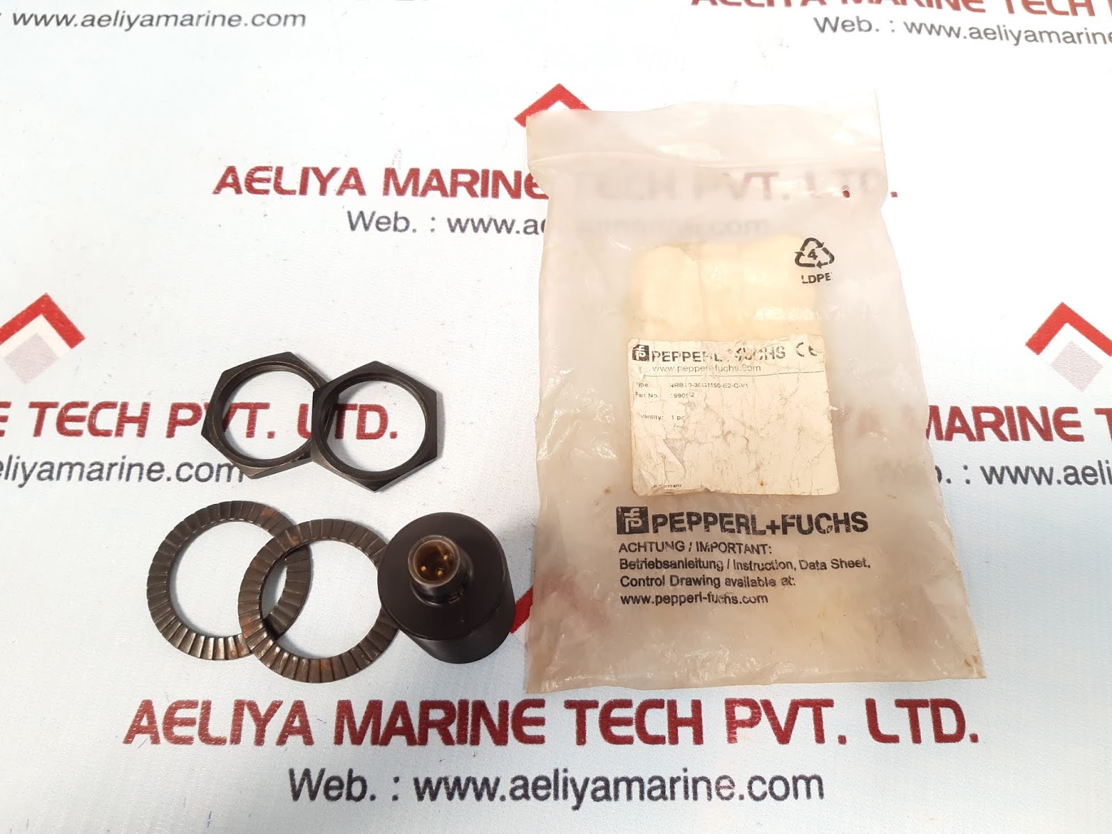 PEPPERL+FUCHS NRB10-30GM50-E2-C-V1 INDUCTIVE SENSOR 299062 - Aeliya Marine