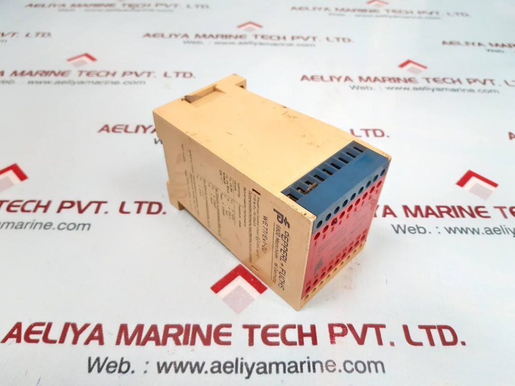 PEPPERL+FUCHS WE77/EX1-2U ISOLATED SWITCH AMPLIFIER RELAY - Aeliya Marine
