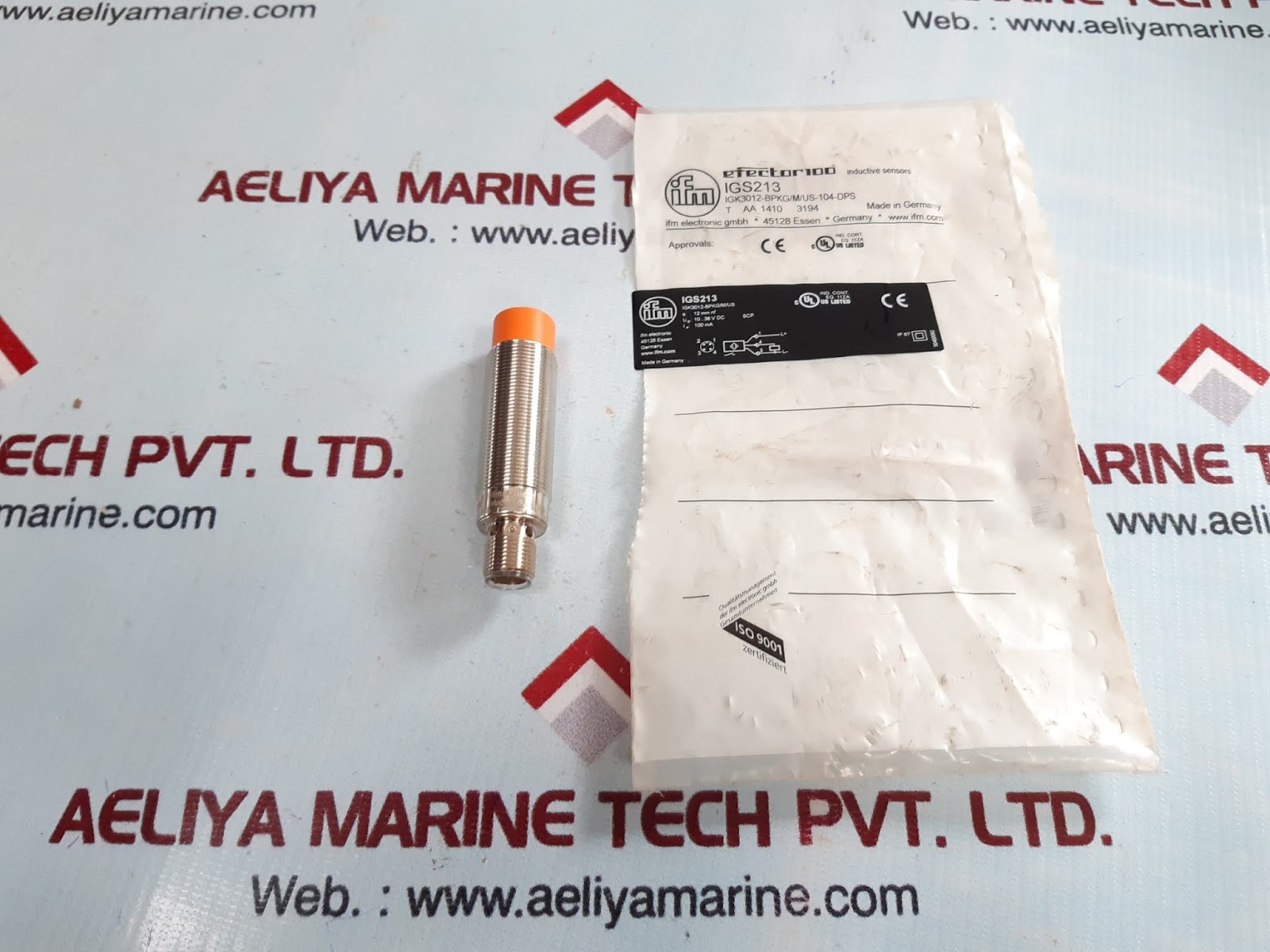 IFM IGS213 INDUCTIVE SENSORS - Aeliya Marine