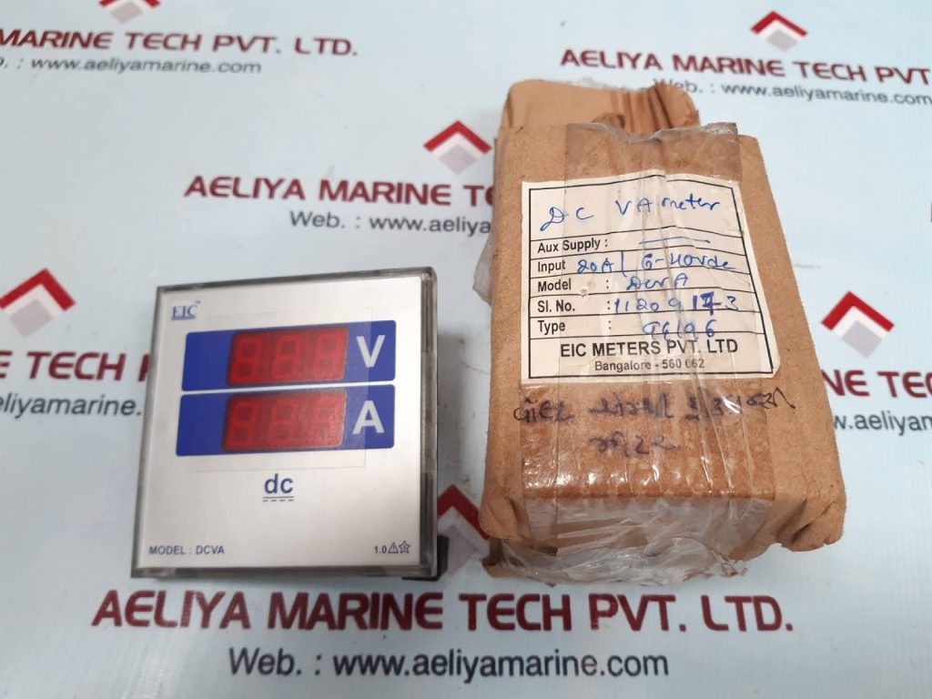 EIC DCVA DC VA METER - Aeliya Marine