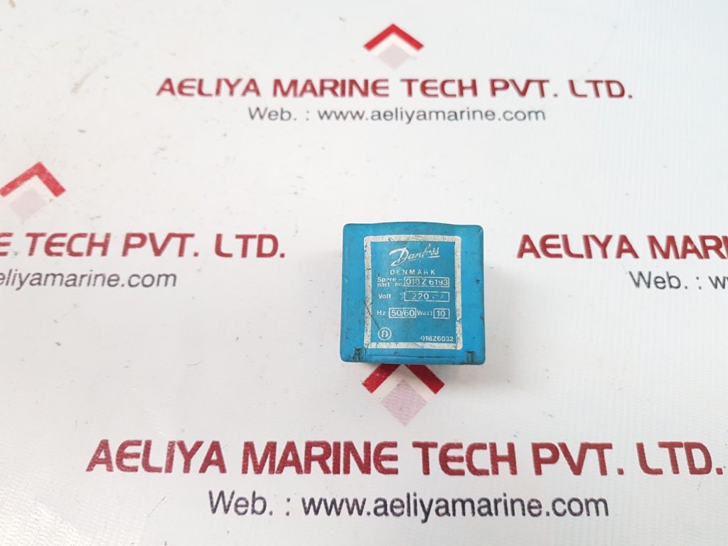DANFOSS 018Z6193 SOLENOID VALVE COIL - Aeliya Marine