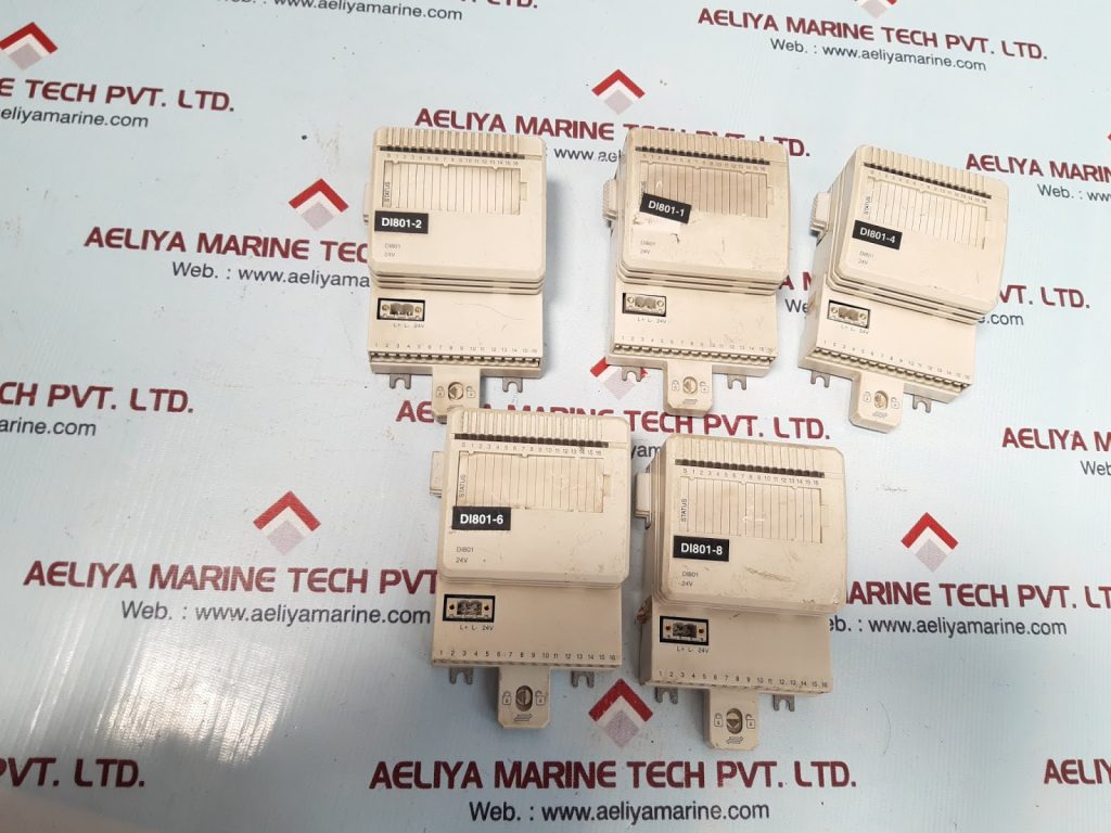 ABB DI801 DIGITAL INPUT MODULE 3BSE020508R1 PR:D - Aeliya Marine
