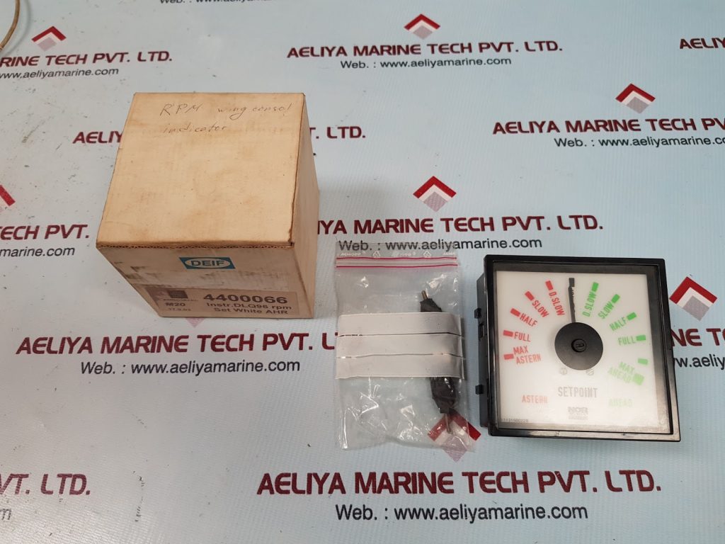 NOR CONTROL / DEIF DLQ96-PCNB SETPOINT METER - Aeliya Marine