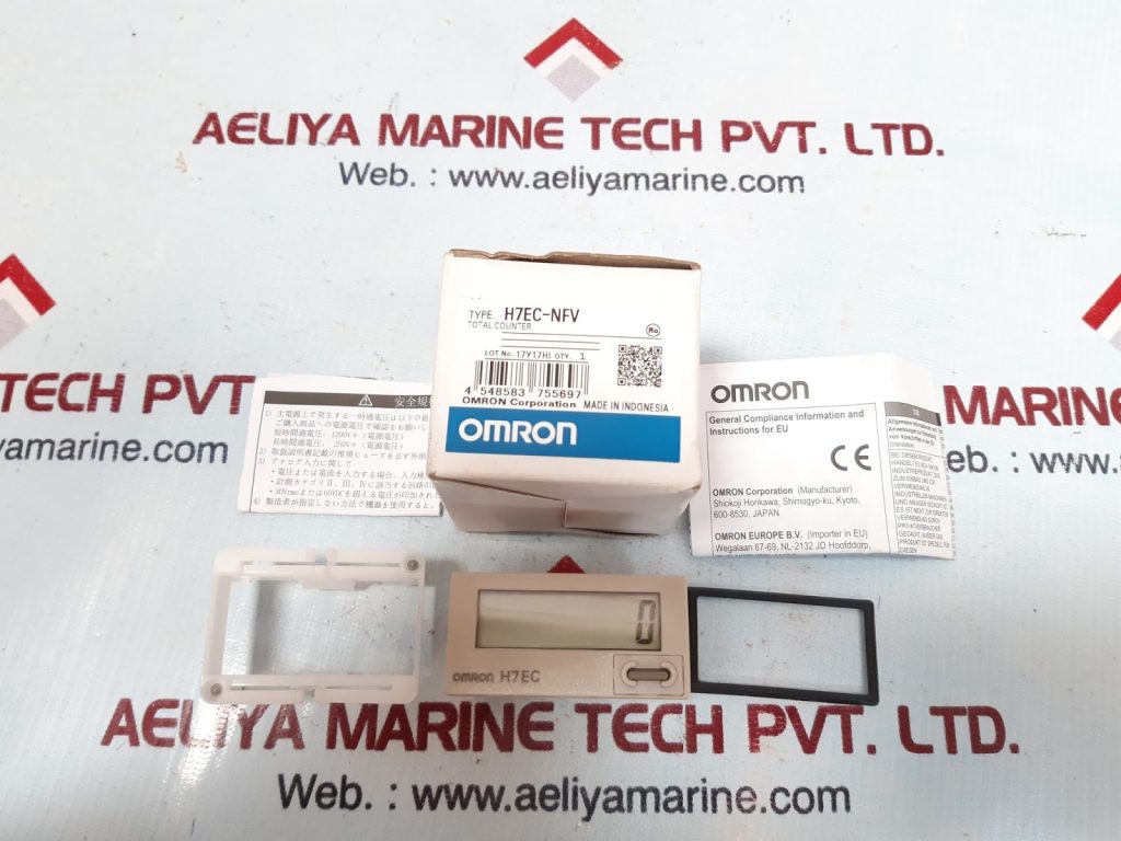 OMRON H7EC DIGITAL TOTAL COUNTER H7EC-NFV - Aeliya Marine