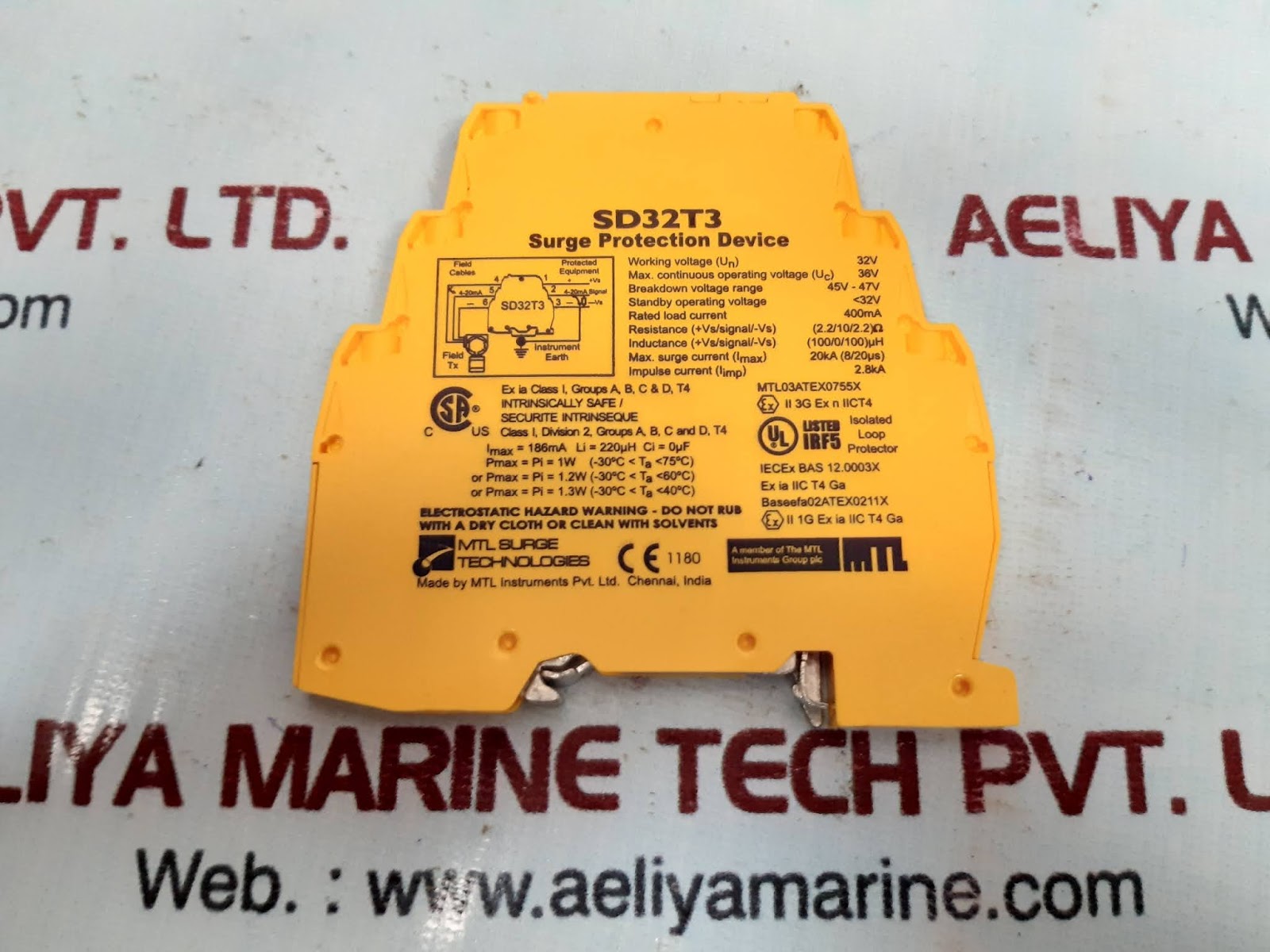 MTL SD32T3 SURGE PROTECTION DEVICE - Aeliya Marine