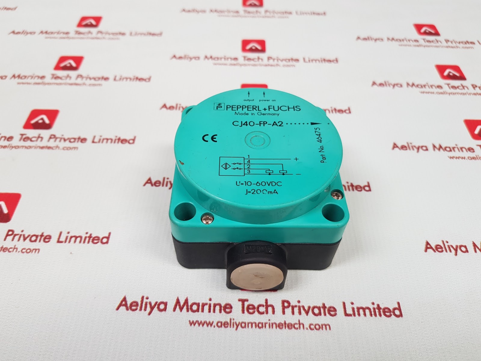 PEPPERL+FUCHS CJ40-FP-A2 CAPACITIVE SENSOR - Aeliya Marine