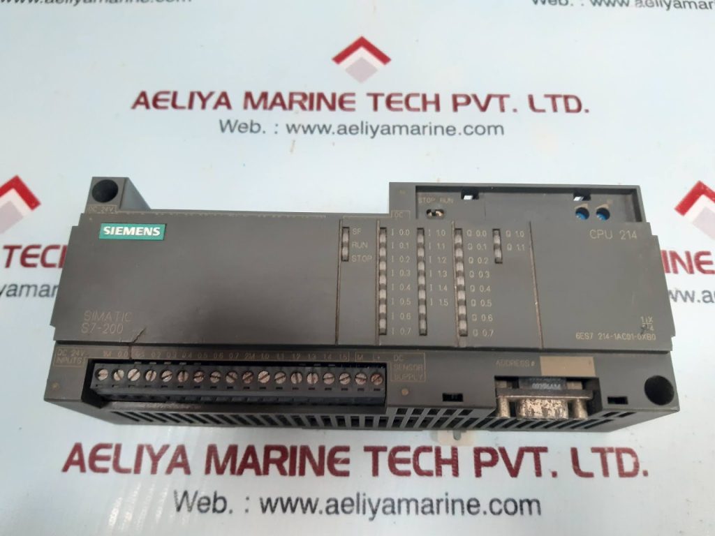 SIEMENS SIMATIC S7-200 CONTROLLER 6ES7 214-1AC01-0XB0 CPU 214 - Aeliya ...