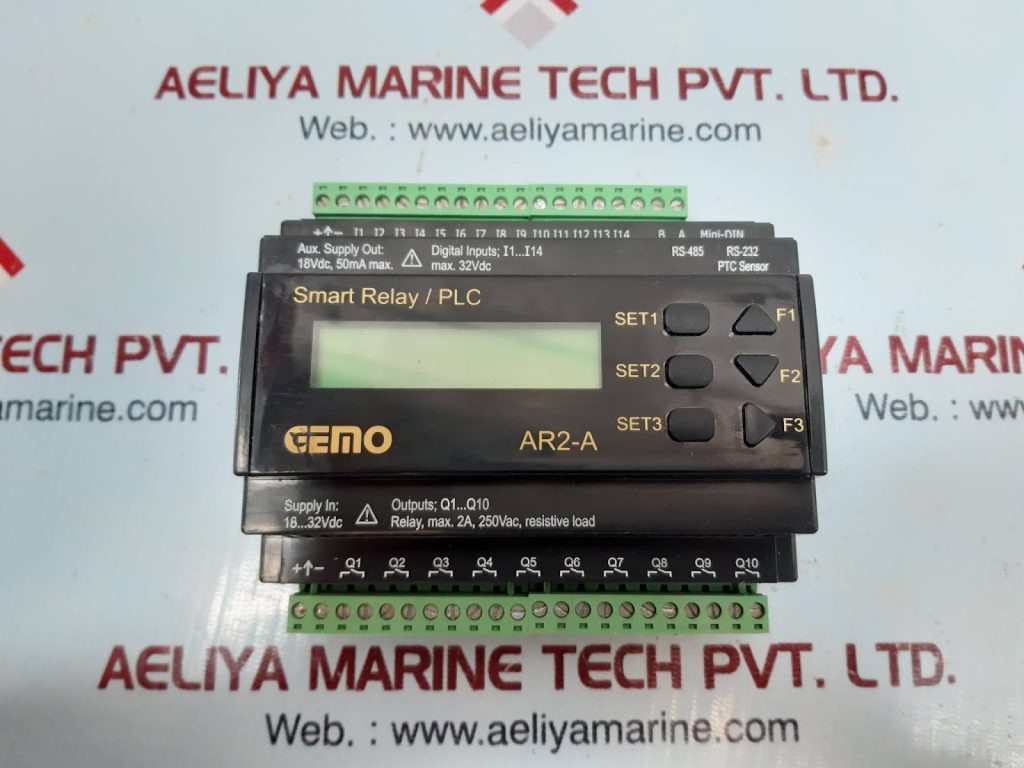 GEMO AR2-A SMART RELAY / PLC - Aeliya Marine
