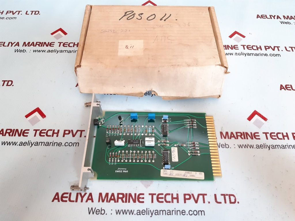 STROMBERG SWSL 2J1 PCB CARD - Aeliya Marine