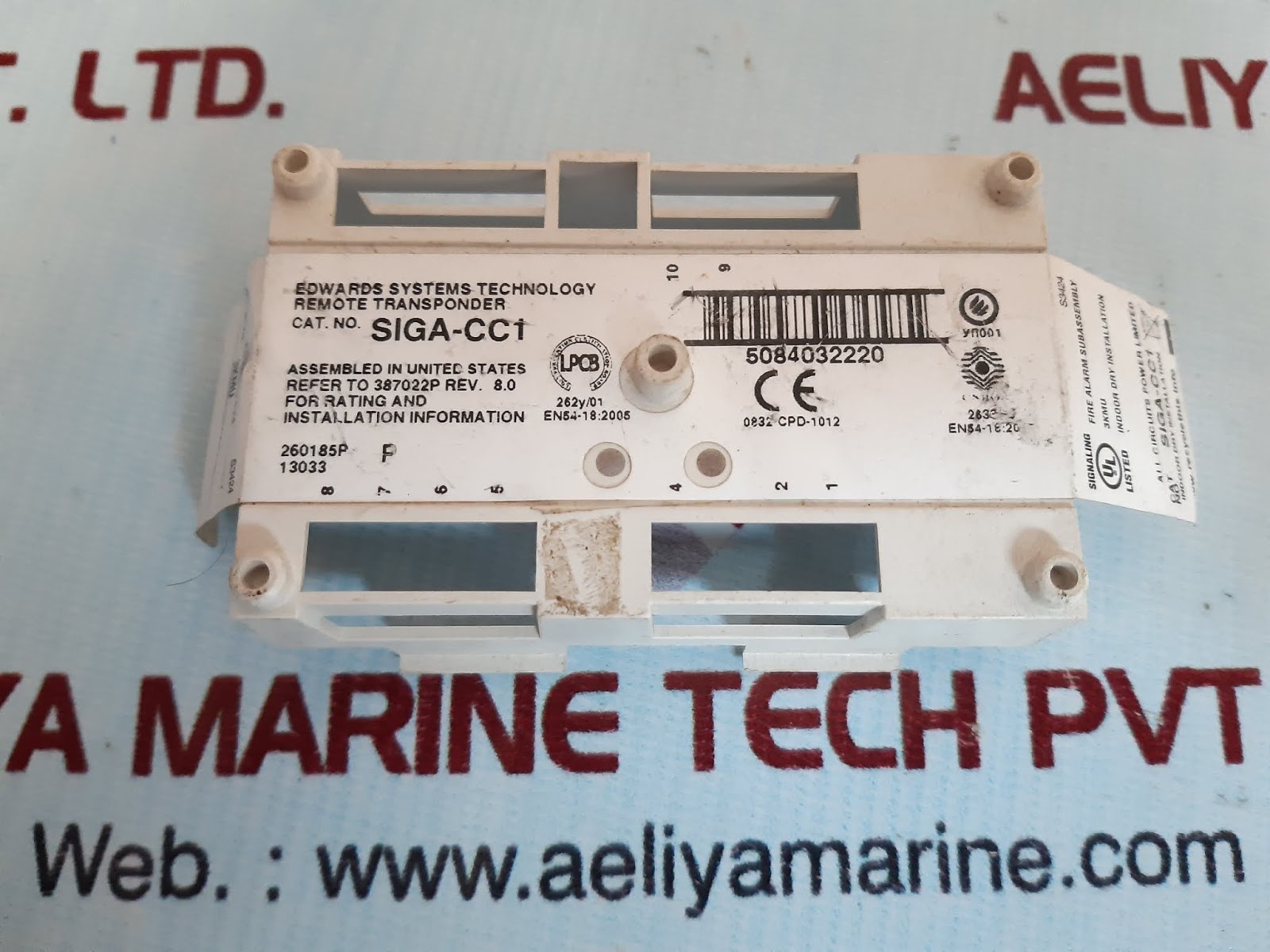 EDWARDS EST SIGA-CC1 SINGLE INPUT SINGLE MODULE - Aeliya Marine