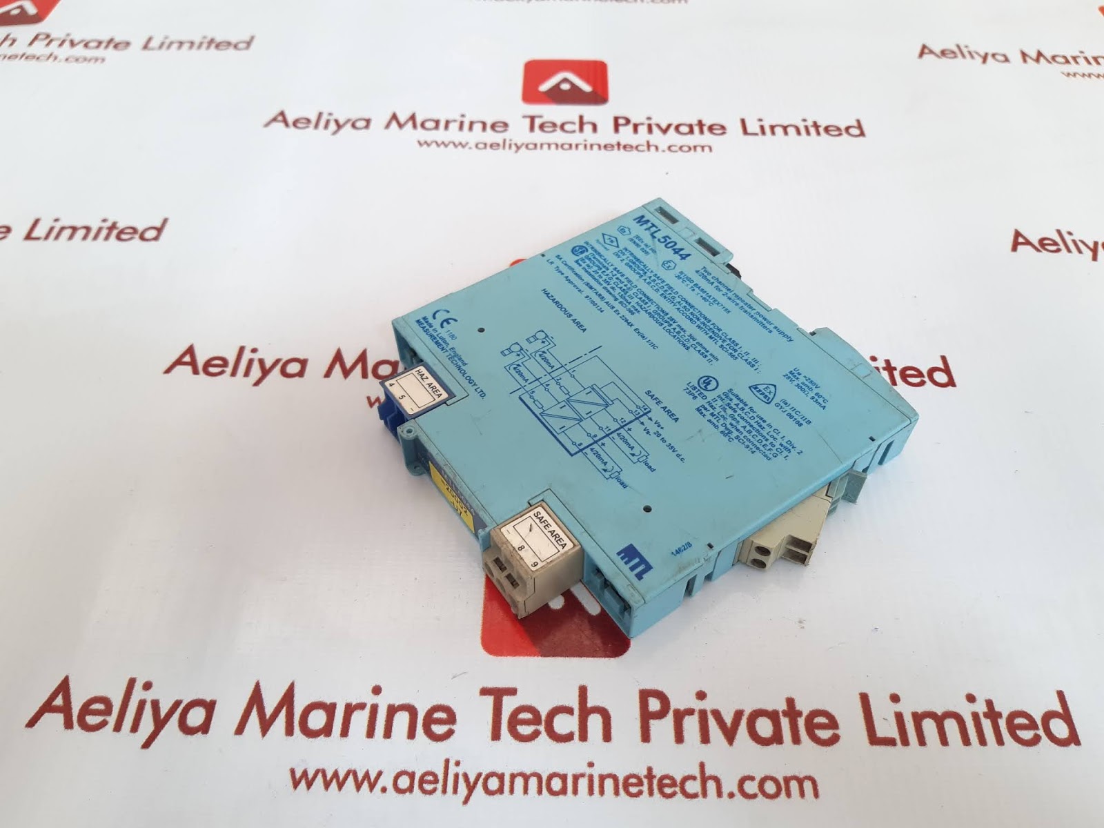 MEASUREMENT MTL5044 TWO CHANNEL REPEATER POWER SUPPLY 4/20MA FOR 2-WIRE ...