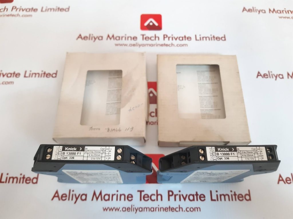 KNICK B 13000 F1 DC-ISOLATION AMPLIFIER - Aeliya Marine