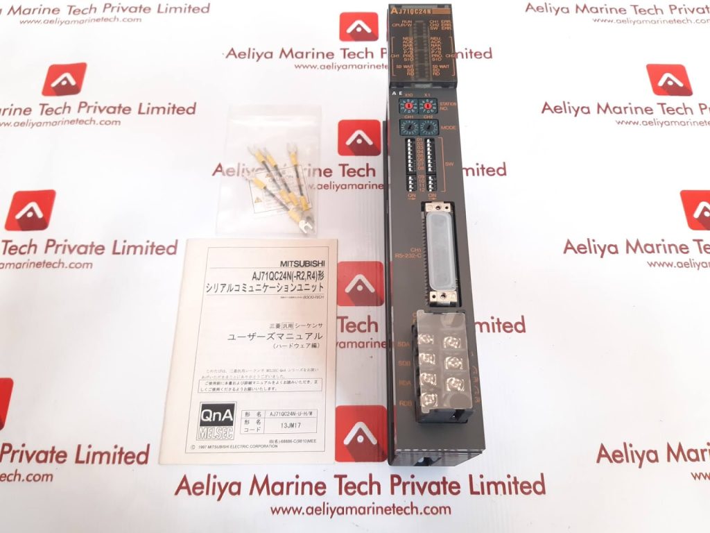 MITSUBISHI AJ71QC24N SERIAL COMMUNICATION MODULE - Aeliya Marine