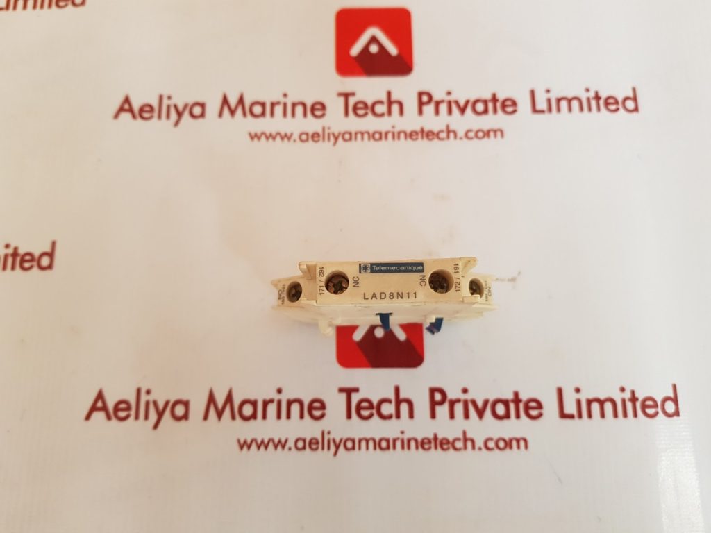SCHNEIDER ELECTRIC TELEMECANIQUE LAD8N11 AUXILIARY CONTACT BLOCK ...