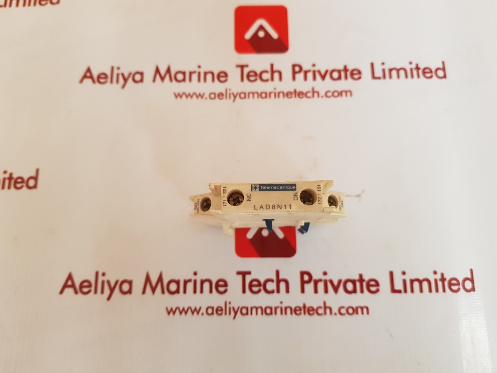 SCHNEIDER ELECTRIC TELEMECANIQUE LAD8N11 AUXILIARY CONTACT BLOCK ...