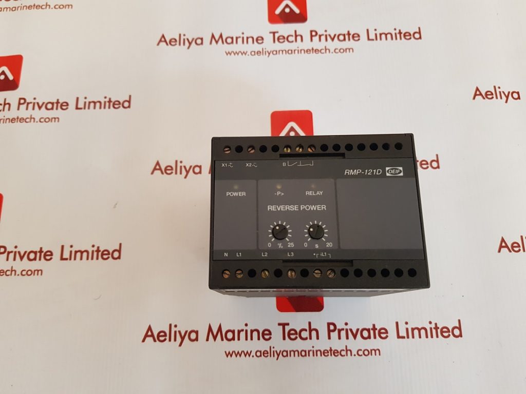 DEIF RMP-121D PROTECTIVE REVERSE POWER RELAY - Aeliya Marine