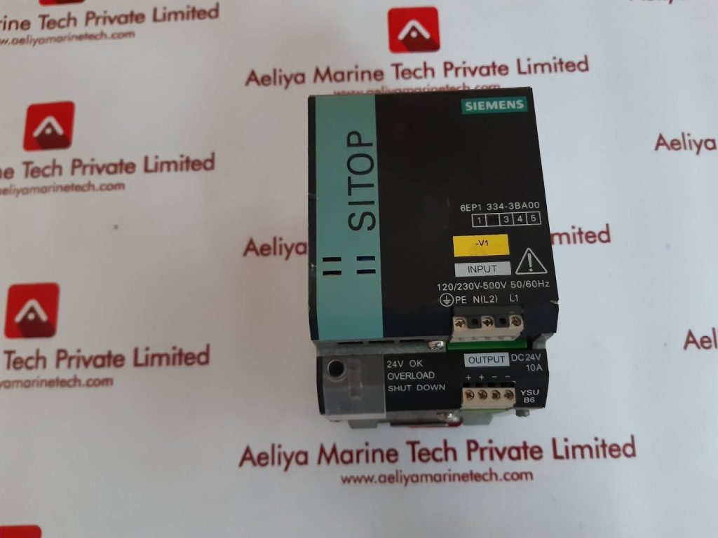 SIEMENS SITOP MODULAR 6EP1 334-3BA00 - Aeliya Marine