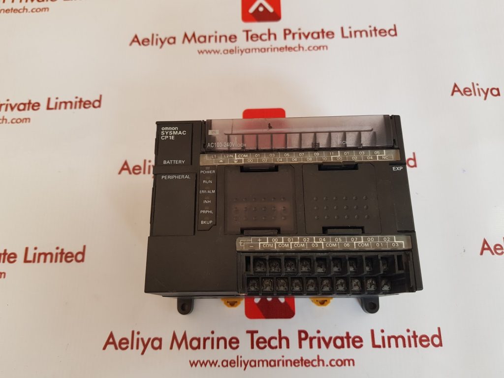 OMRON CP1E - N30DR - A PROGRAMMABLE CONTROLLER - Aeliya Marine