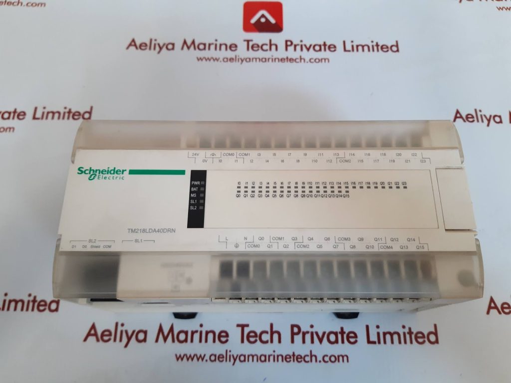 SCHNEIDER ELECTRIC TELEMECANIQUE TM218LDA40DRN PROGRAMMABLE CONTROLLER ...