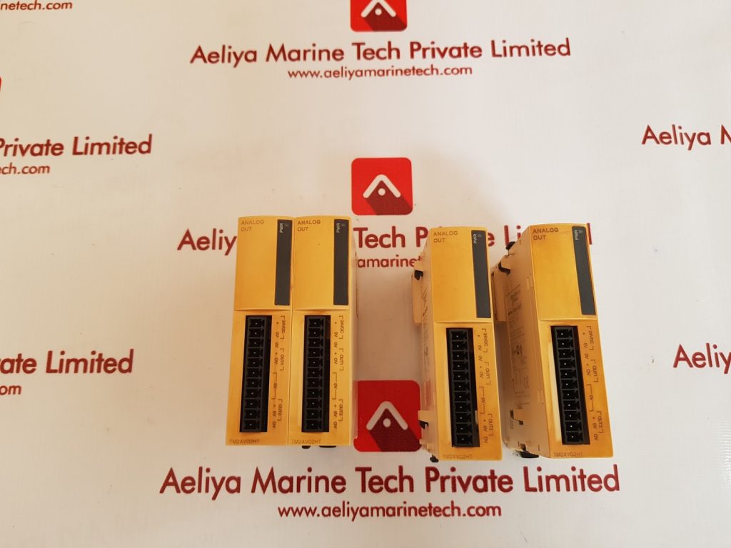 SCHNEIDER TM2AVO2HT ANALOG OUTPUT MODULE - Aeliya Marine