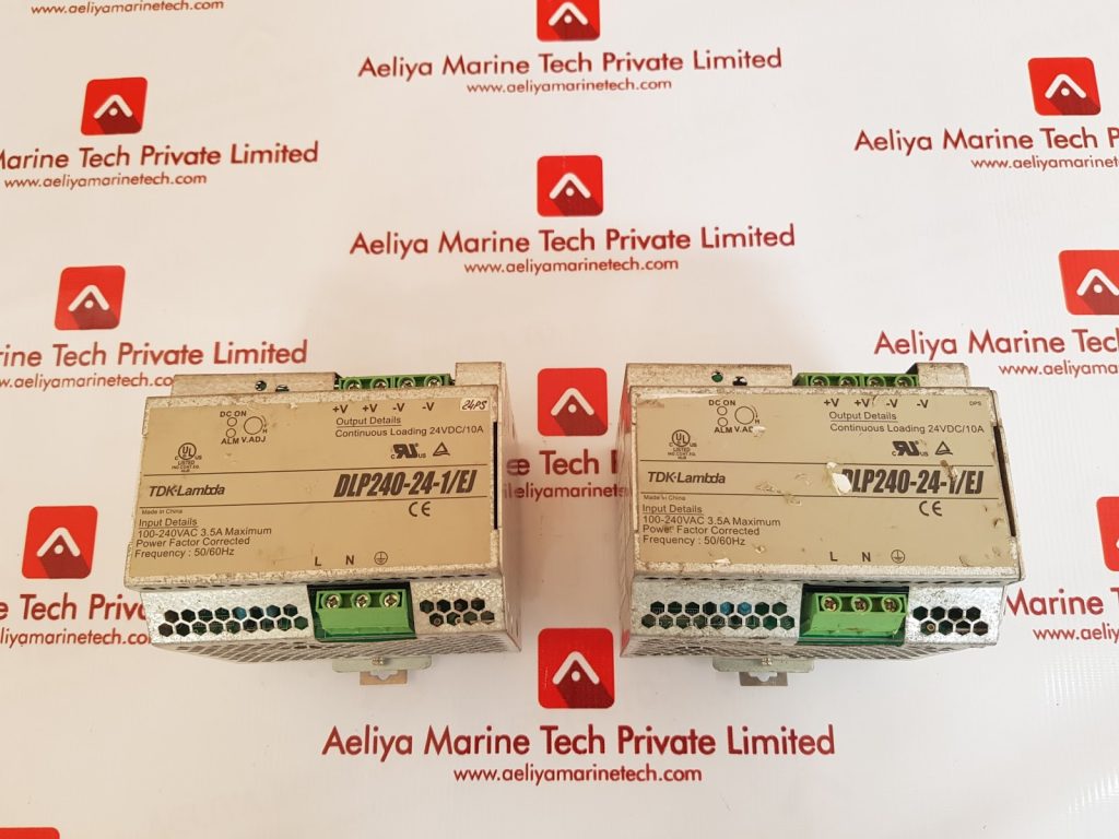TDK-LAMBDA DLP240-24-1/EJ POWER SUPPLY - Aeliya Marine