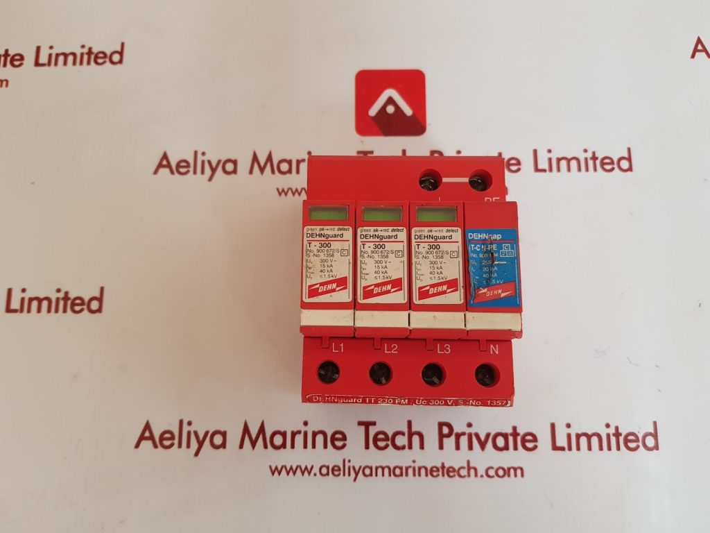 DEHN GUARD T-300 MODULAR SURGE ARRESTER T-C-N-PE - Aeliya Marine
