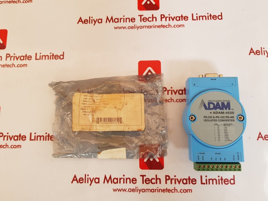 Adam-4520 data acquisition modules rs-232 to rs-422/rs-485 module - Aeliya Marine