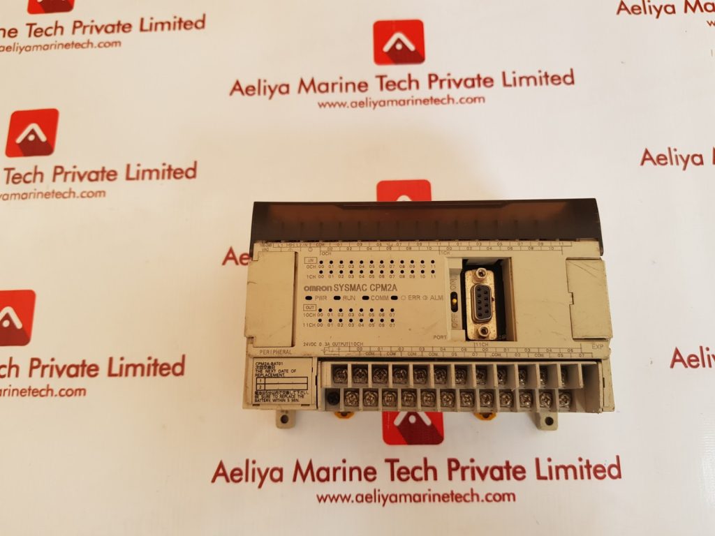 OMRON CPM2A-40CDR-A PROGRAMMABLE CONTROLLER - Aeliya Marine