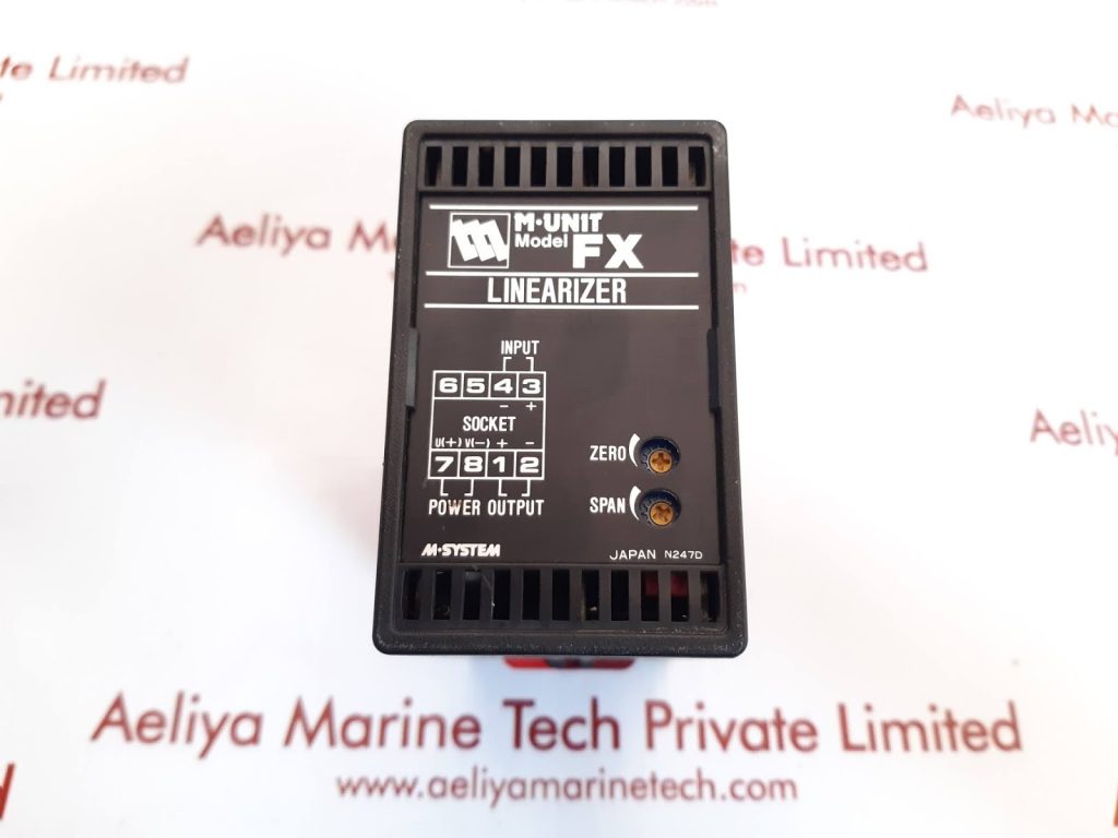 M-SYSTEM M-UNIT FX-ZA-H LINEARIZER - Aeliya Marine