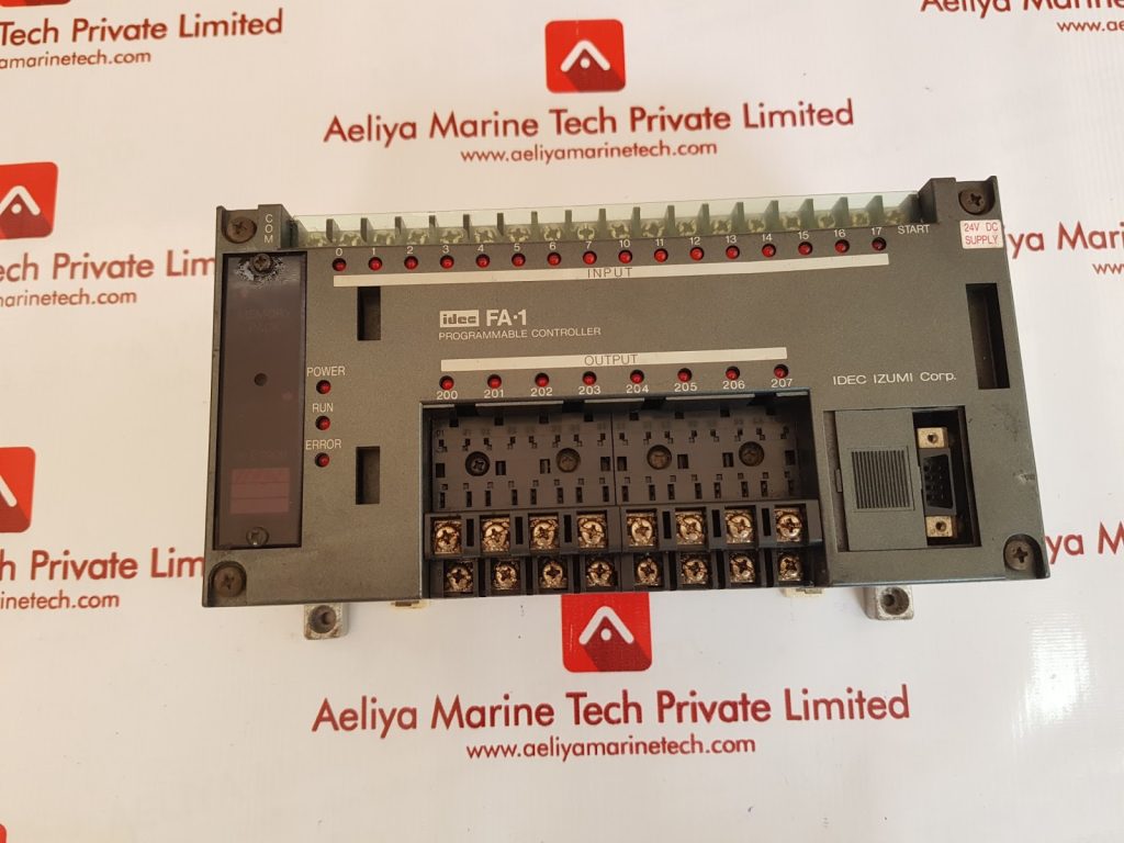 IDEC FA-1 PROGRAMMABLE CONTROLLER PFA-1C24RDC - Aeliya Marine