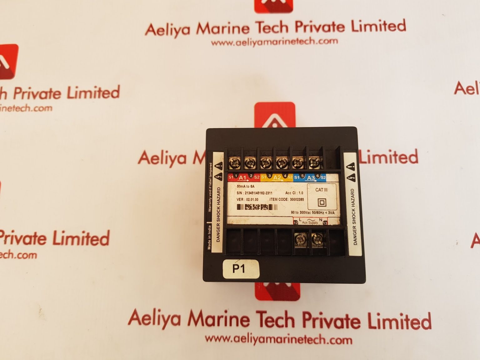 SCHNEIDER CONZERV DM3110 DIGITAL PANEL METER - Aeliya Marine