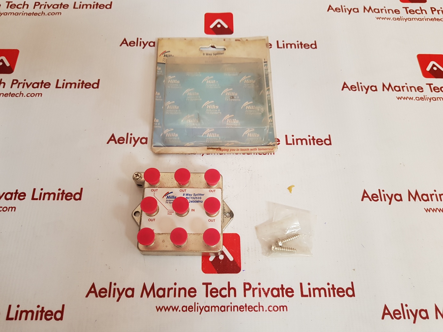 HILLS 8 WAY SPLITTER F TYPE - Aeliya Marine