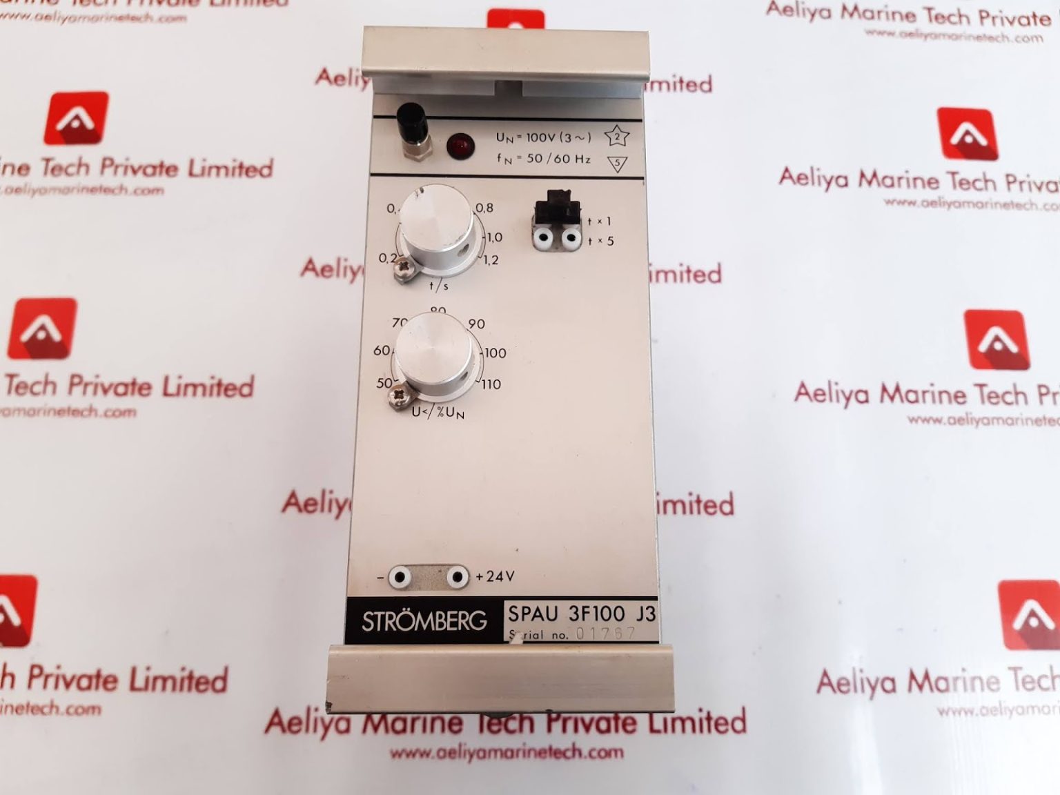 STROMBERG SPAU 3F100 J3 SINGLE PHASE TIME RELAY - Aeliya Marine