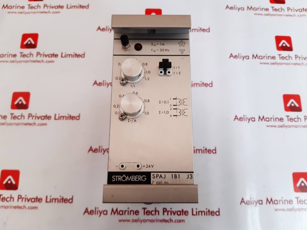 STROMBERG SPAJ 1B1 J3 SINGLE PHASE TIME RELAY - Aeliya Marine