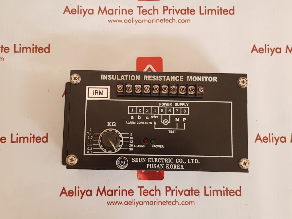 SEUN ELECTRIC INSULATION RESISTANCE MONITOR 3 – 0.1, 5 – 30 - Aeliya Marine