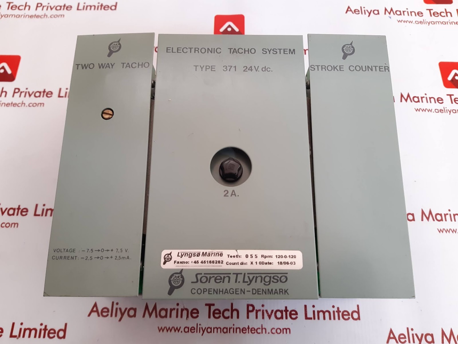 LYNGSO MARINE 371 134 000 ELECTRONIC TACHO SYSTEM - Aeliya Marine