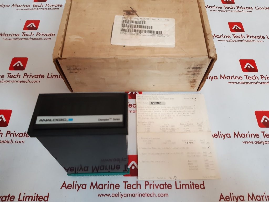 ANALOGIC AN2400-1-0-X PROCESS CONTROLLER - Aeliya Marine