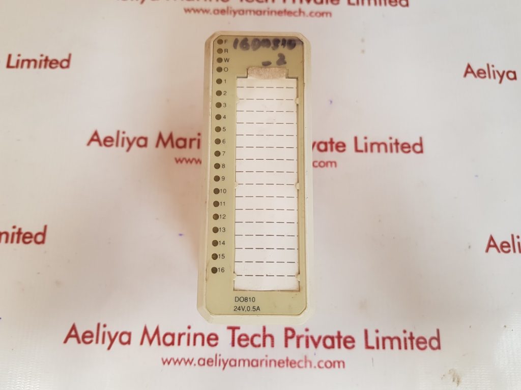 ABB DO810 DIGITAL OUTPUT MODULE 3BSE008510R1 PR:D - Aeliya Marine
