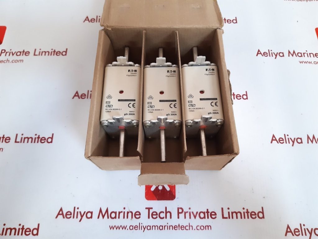 EATON GG 200A FUSE IEC-EN 60269-2-1 - Aeliya Marine