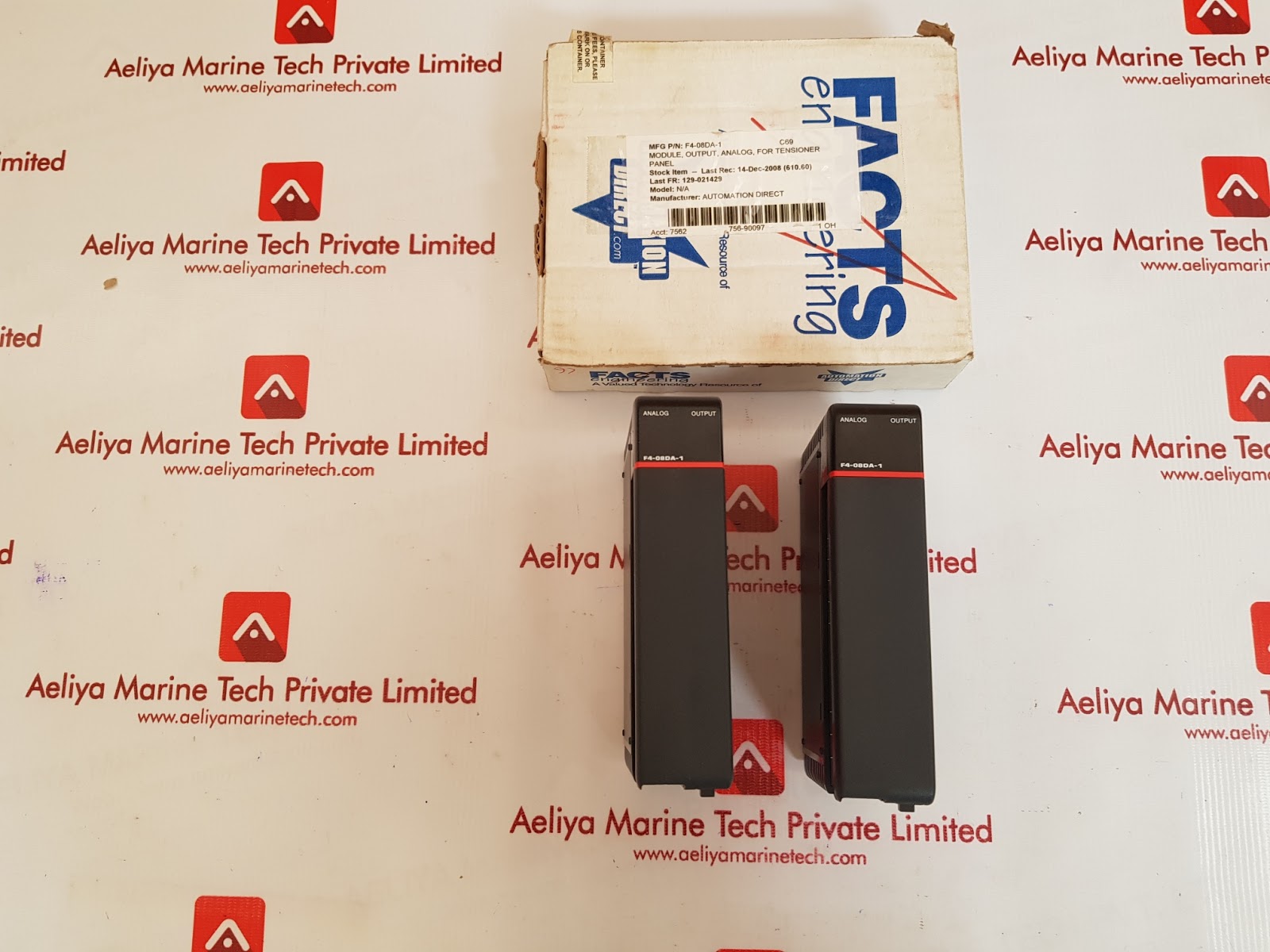 FACTS F4-08DA-1 ANALOG OUTPUT MODULE - Aeliya Marine
