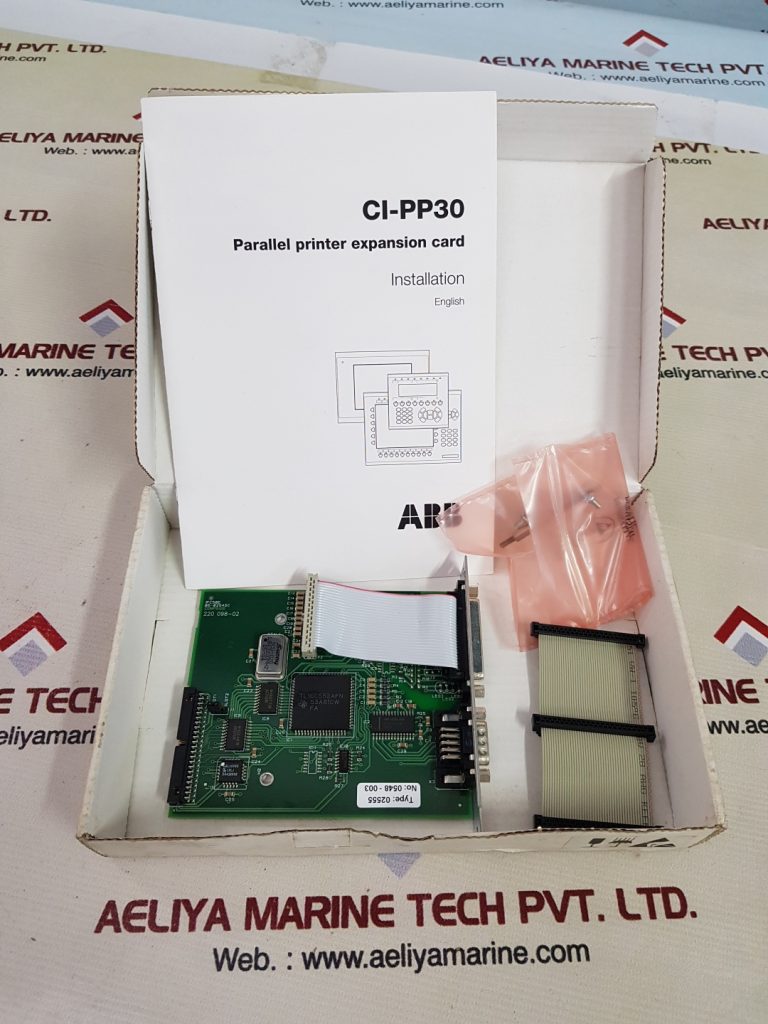 ABB CI-PPP30 PARALLEL PRINTER EXPANSION CARD 3BSC690115R1 02555 ...