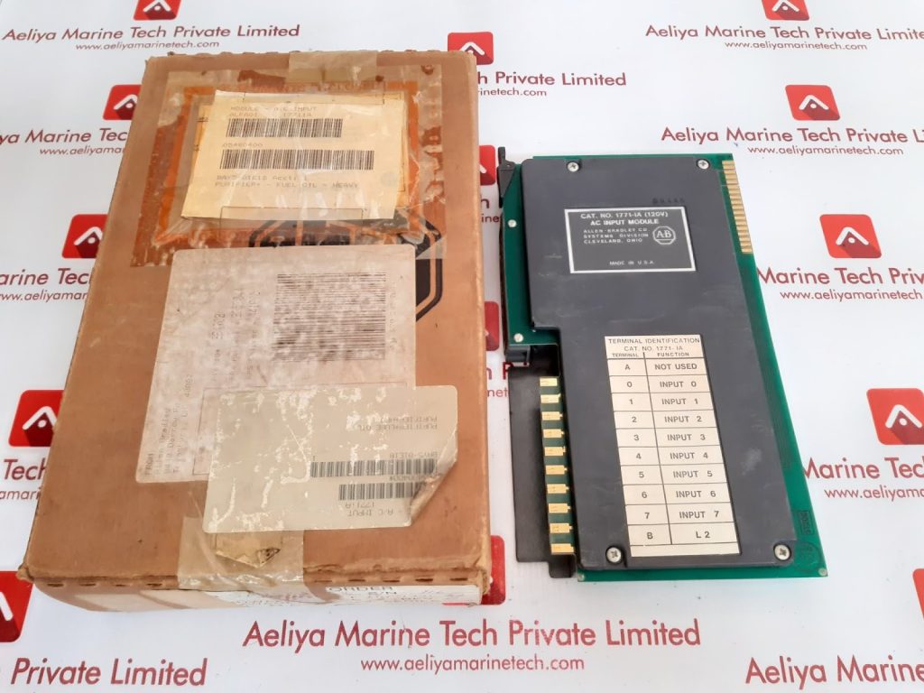 ALLEN-BRADLEY 1771-IA AC INPUT MODULE / DIGITAL INPUT MODULE - Aeliya ...