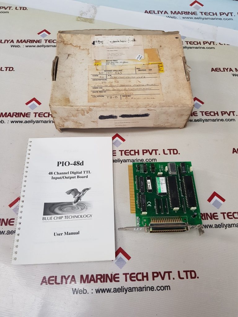 BLUE CHIP PIO-48D 48 CHANNEL DIGITAL TTL INPUT/OUTPUT BOARD - Aeliya Marine